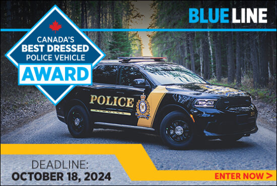 Canada's Best Dressed Police Vehicle - Blue Line